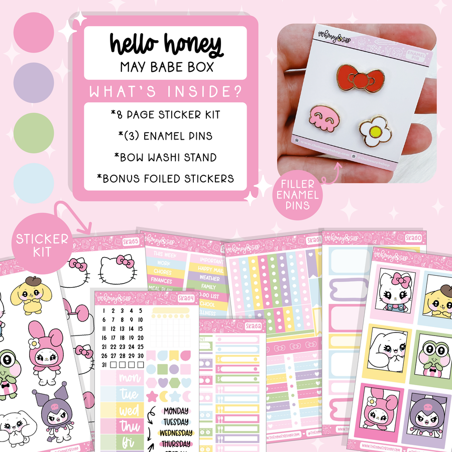 Stickers, Stationery, Planners & Accessories | TheHoneyBShop