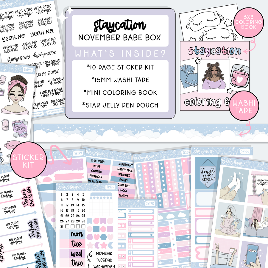 Stickers, Stationery, Planners & Accessories | TheHoneyBShop