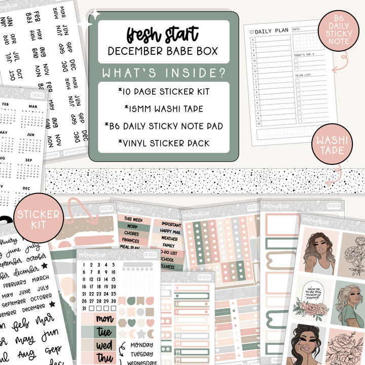 Stickers, Stationery, Planners & Accessories | TheHoneyBShop