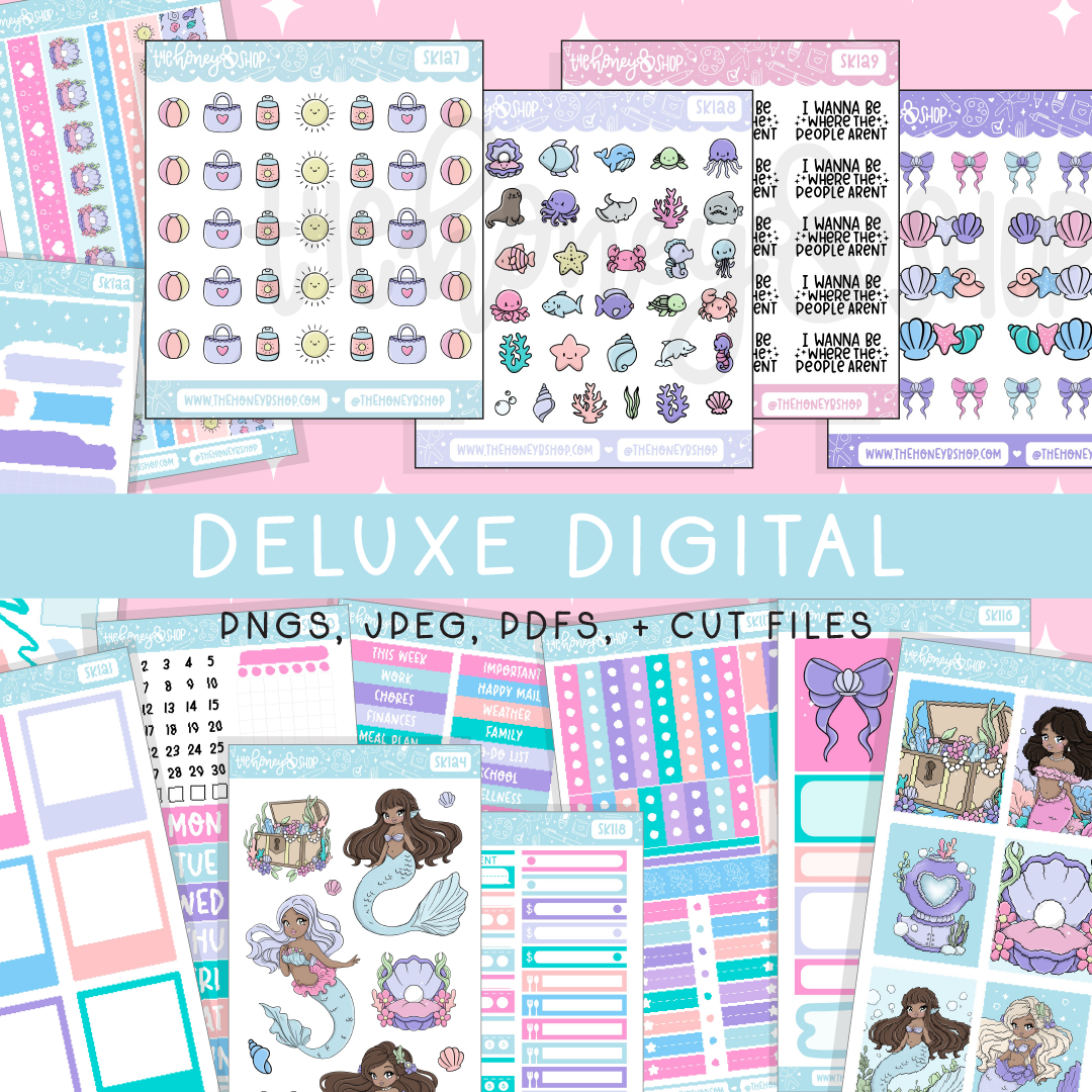 Deluxe Digital Babe Box Sticker | Babe Box Sticker | TheHoneyBShop